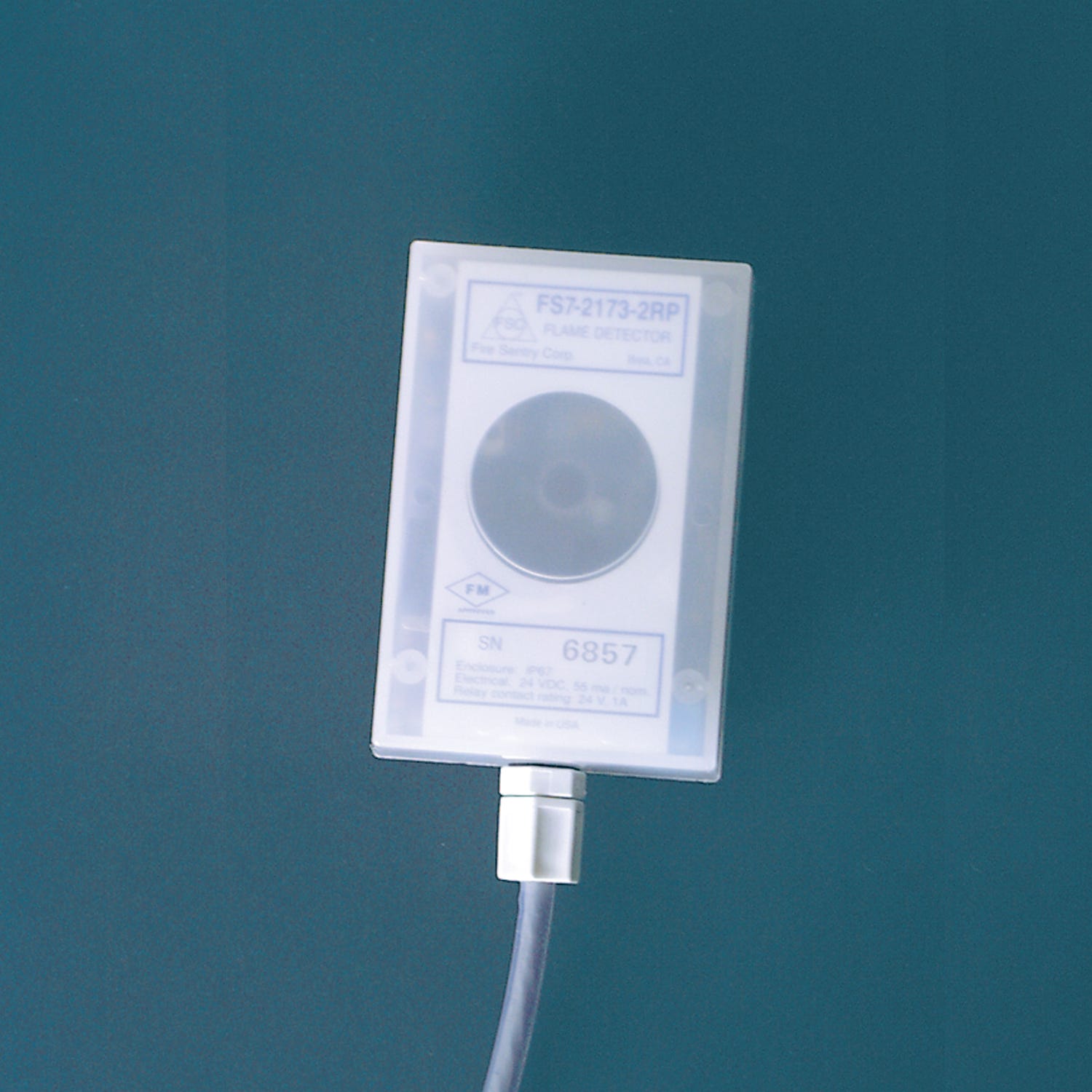 Fire Detection Multi-Spectral IR Flame Detector; Installed in Modular ...