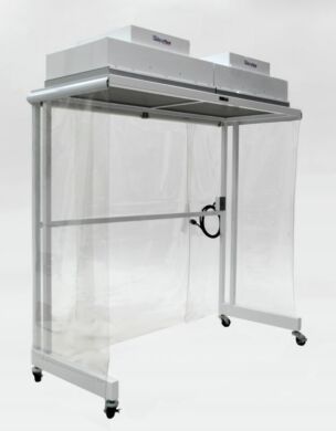 Hood; Portable CleanBooth, ISO 7, Vinyl, 78" W x 32" D x 82" H, 120 V ...
