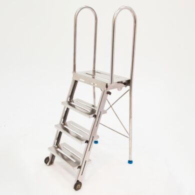 Heavy folding ladder store