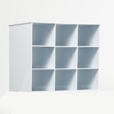 Wall Mount Multifunctional Storage System, Polypropylene, 24" W x 14.5 ...