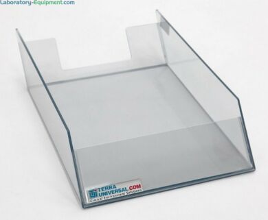 Dispenser; Wiper, Static Dissipative PVC, 12.5"W x 15"D x 3.75"H, 1 ...