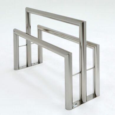 Double Sided Cleanroom Lean Rail for Gowning; 304 Stainless Steel, 48 ...