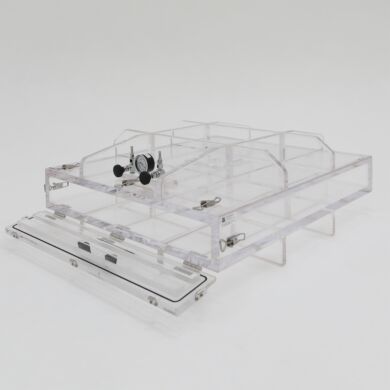 Vacuum Chamber; Benchtop, Acrylic, 32"W x 32"D x 9"H 3305-81
