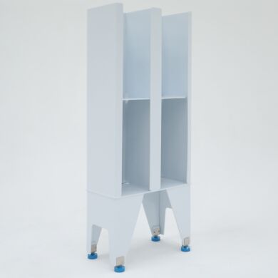 Garment Dispenser Station; 2 Compar™ents, Single Sided, Polypropylene ...