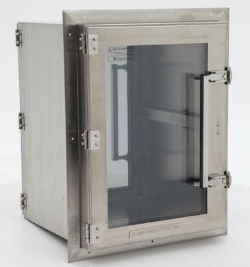 Pass-Through; General-Use, 18" W x 18" D x 24" H, Standard Wall Mount ...