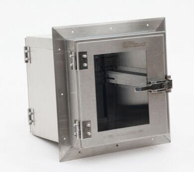 Pass-Through; General-Use, 12" W x 12" D x 12" H, Standard Wall Mount ...