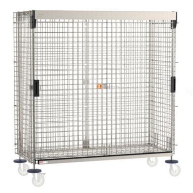 SEC56S-SD-SL 60" Metro Super Erecta Mobile-Ready Security Cage | Terra ...
