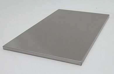 Shelf; Solid 304 Stainless Steel, for 44"W x 22"D Double-Door Pass ...