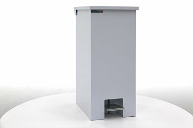 Waste Receptacle; Step-On, Polypropylene, 15"W x 15"D x 30"H, 24 gal ...