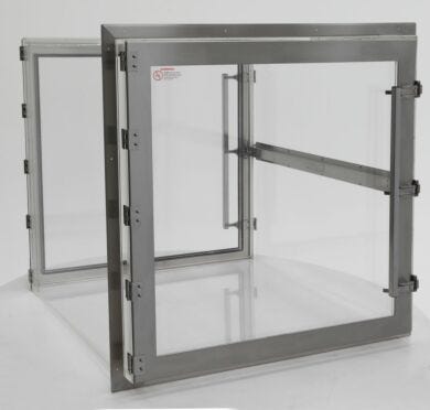 Pass-Through; General-Use, 36" W x 36" D x 36" H, Standard Wall Mount ...