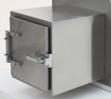 Air Lock; 304 SS, for Series 600 Glovebox, Left/Right Mount, 12" W x 16 ...