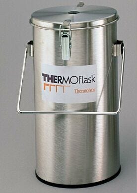 Transfer Vessel; Thermo-Flask w/ lid and handle, 1 L 4901-54