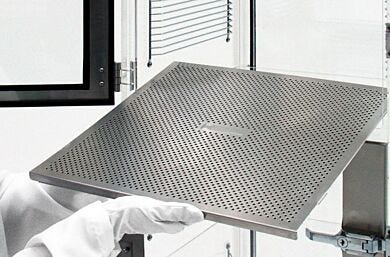 Tray; Renewable, 304 SS, 15" W x 15" D x 0.5" H for DesiTray 1900-01