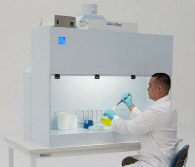 Universal Containment Hood; Laminar Flow, 36''W, 120VAC, 1675-57-36