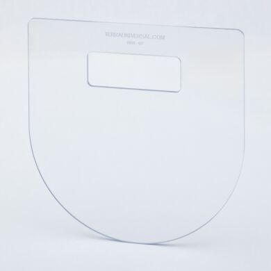 Sneeze Guard™ Breath Shield, for Microscope; Polycarbonate, 11" x 11 ...