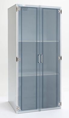 Storage Cabinet; HEPA Blower, Polypropylene, 25.75" W x 16.75" D x 52 ...
