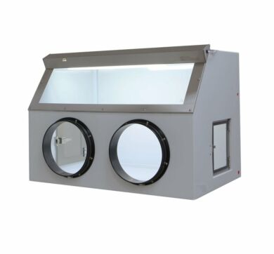 Glovebox; Series 100, Polypropylene, 2 Glove Ports, 35" W x 24" D x 25 ...