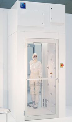 Air Shower; Explosion-Proof, 58" W x 240" D x 120" H, Powder-Coat Steel ...