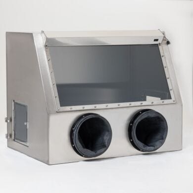 Smart Glovebox; 304 or 316 Stainless Steel, 35.125" W x 24.125" D x 28. ...