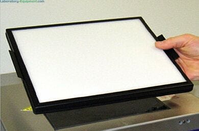 Converter; UV to White Light, Filter Size 21 x 26 cm 1016-12