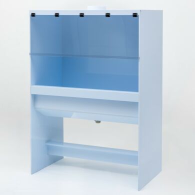 ValuLine® Polypropylene Enclosed Wash Station, 47" W x 26.5" D x 66" H ...