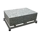 Granite Antivibration Table; Full Stone Top, Stainless Steel Frame, 28 ...
