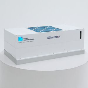 Smart ECM Fan Filter Unit with integrated UPS battery system