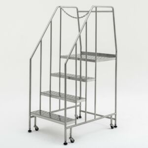 Stainless Steel Cleanroom Step Stairs and Work Platforms