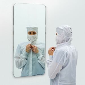 Flush-Mount Cleanroom Mirrors
