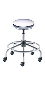 Adjustable-Height ISO 4 Cleanroom Stools from BioFit | Terra Universal