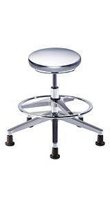 Adjustable-Height ISO 4 Cleanroom Stools from BioFit