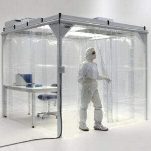 Cleanroom Curtains and Strip Shields