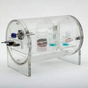 Cylinder Acrylic Vacuum Chambers with Front Swing Door