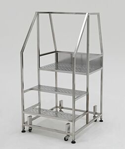 Stainless Steel Cleanroom Step Stairs and Work Platforms