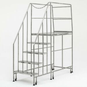 Stainless Steel Cleanroom Step Stairs and Work Platforms