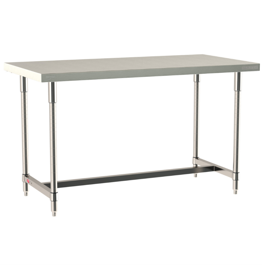 Metro All 304 SS TableWorx Work Stations with I-Frame | Terra Universal