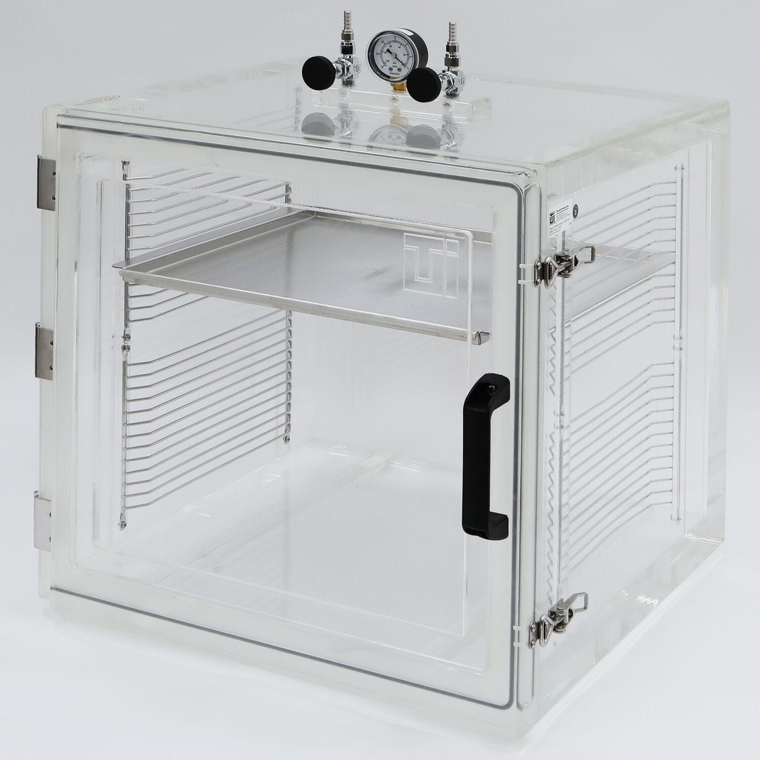 Acrylic Vacuum Desiccator Cabinet; 16.625"W x 17.5"D x 20"H ID ...