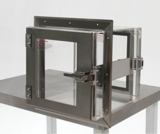 Pass-Through; General-Use, 12" W x 12" D x 12" H, Standard Wall Mount ...