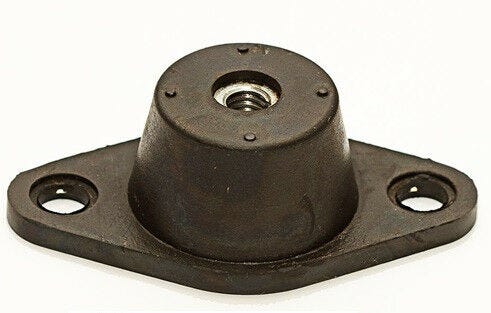 Elastomeric Compression Mounts, Neoprene, 80 lbs Load Maximum ...