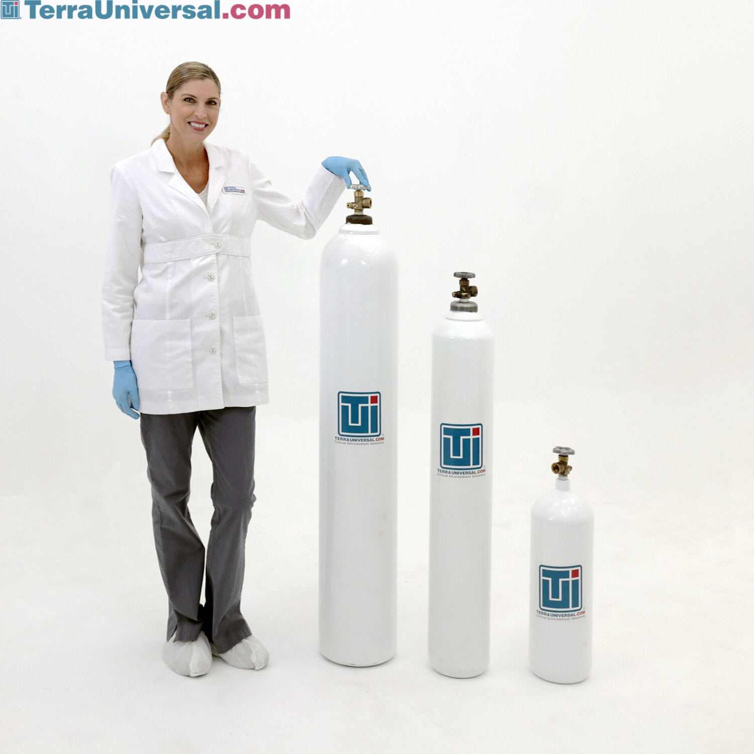 Gas Cylinder for Nitrogen Generator, 200 Cubic Feet | Terra Universal