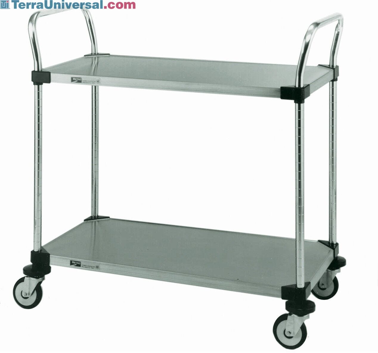 Metro MW Series Stainless Steel Utility Carts | Terra Universal