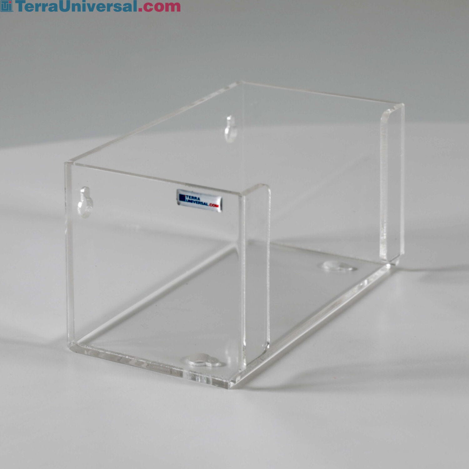 Acrylic Wall-Mounted Medical Face Mask Dispenser, Single Box | Terra ...