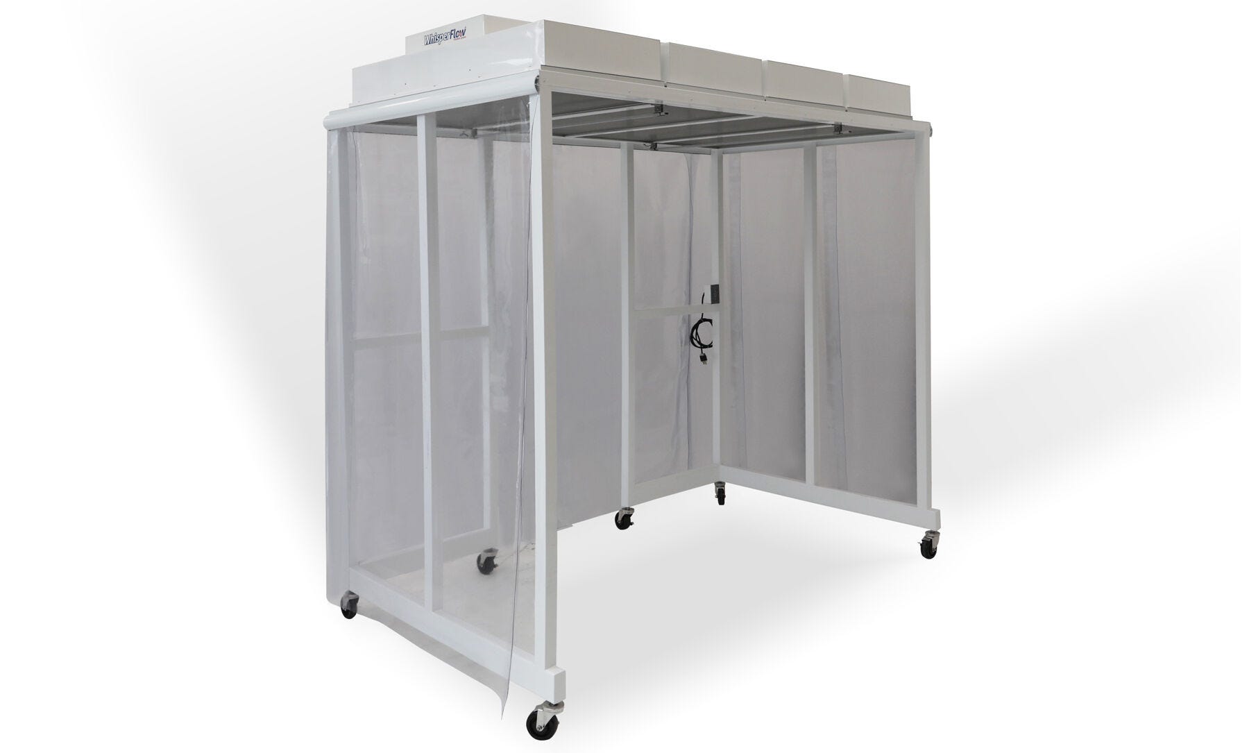 Hood; Portable CleanBooth, ISO 7, Vinyl Panel, Knock-Down, 100" W x 52 ...
