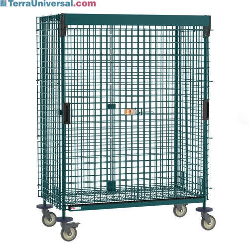 SEC55VK3-SL 48" Super Erecta Mobile Security Shelving by Metro | Terra ...