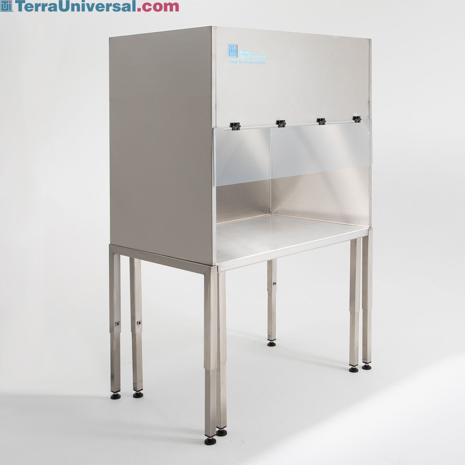 Universal Ventilation Hood; Ductless, 304 or 316 SS Frame, 72" W x 30 ...