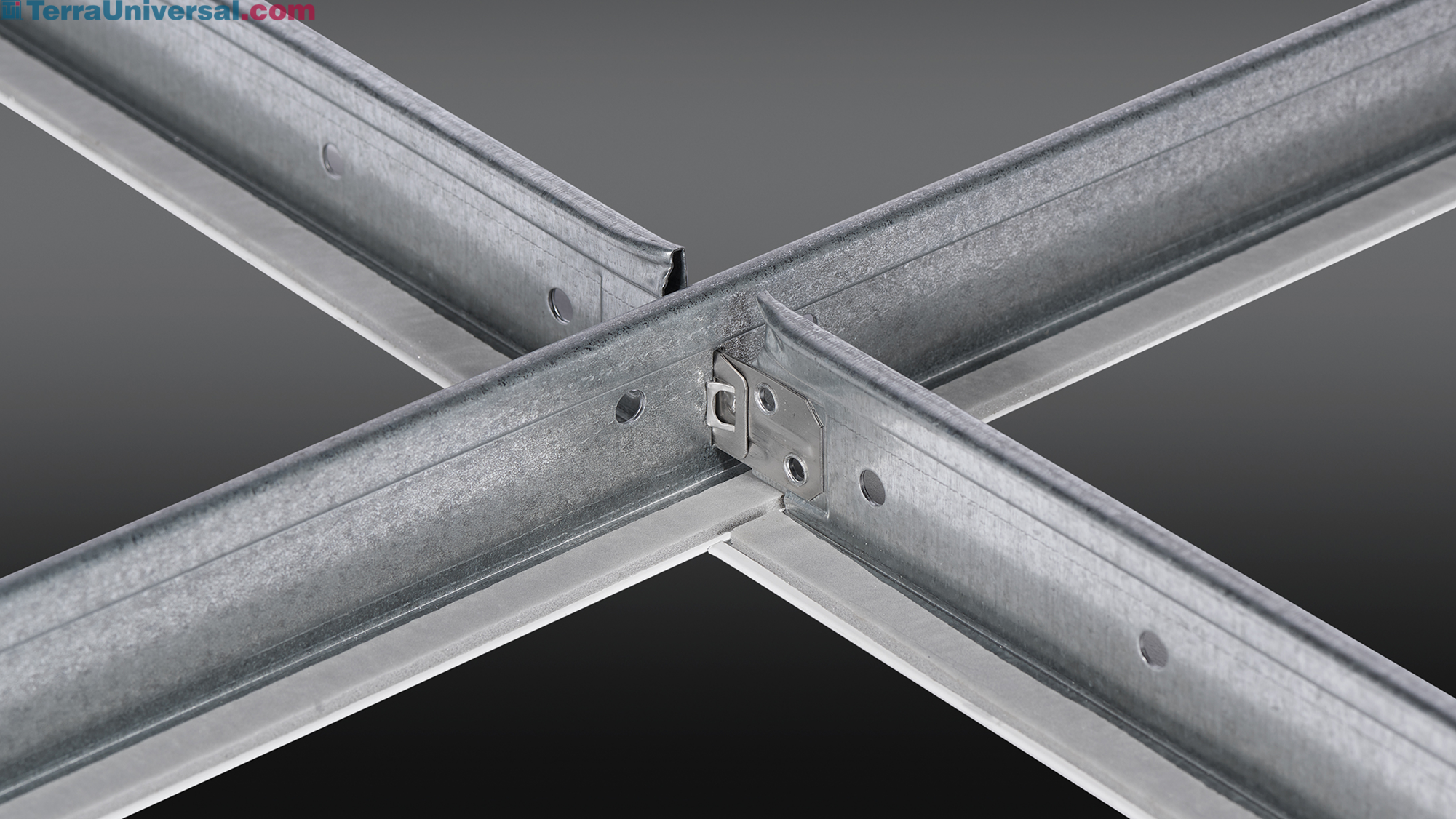 Ceiling Grid; Aluminum, Chicago Metallic® BarrierGrid® by Rockfon ...