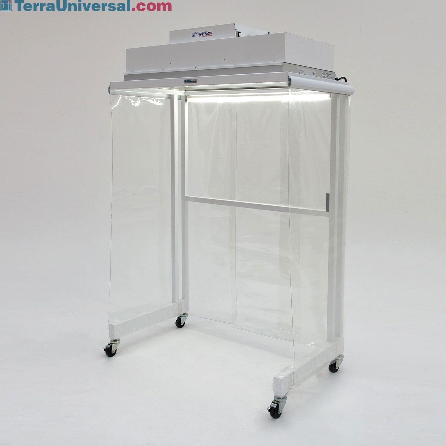 Hood; Portable CleanBooth, ISO 5, Vinyl, 54" W x 32" D x 82" H, 120 V ...