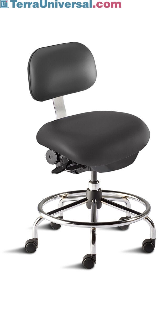 ISO 5 Ergonomic Cleanroom Chairs from BioFit | Terra Universal