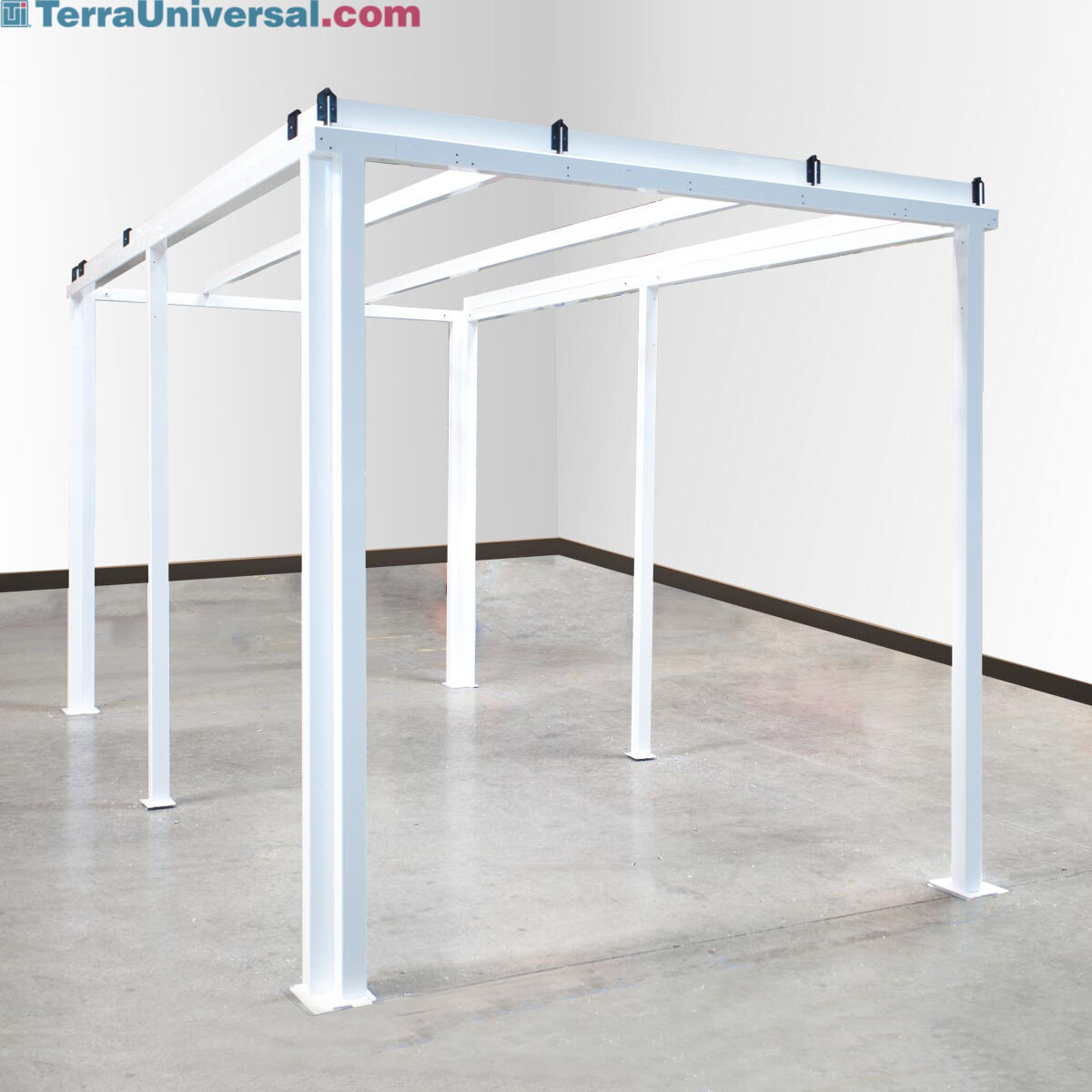 Cleanroom Frame; Softwall, Powder-Coated Steel 6600-60 | Terra Universal