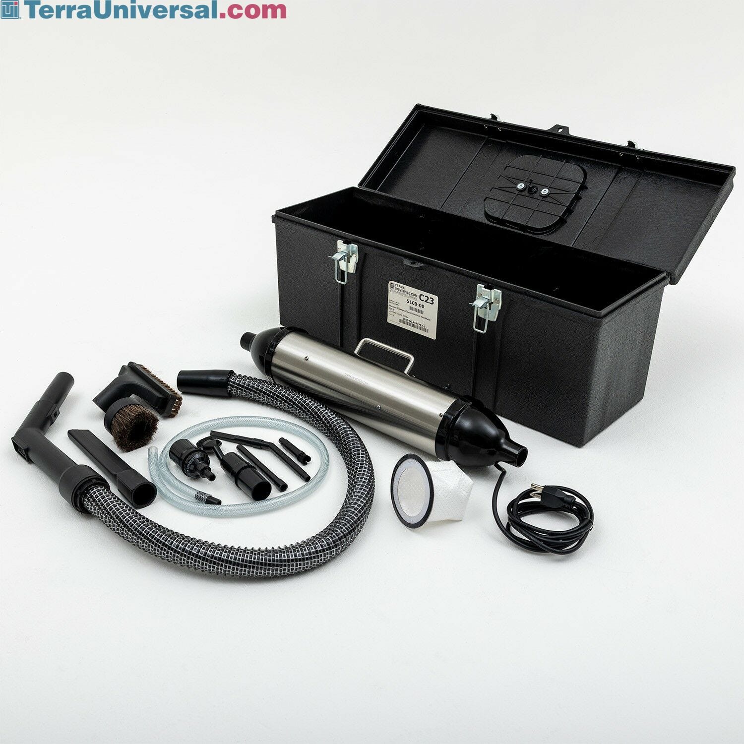 MicroVac Mini Vacuum Cleaner; Cleanroom Use, Handheld, 120 V 5110-00